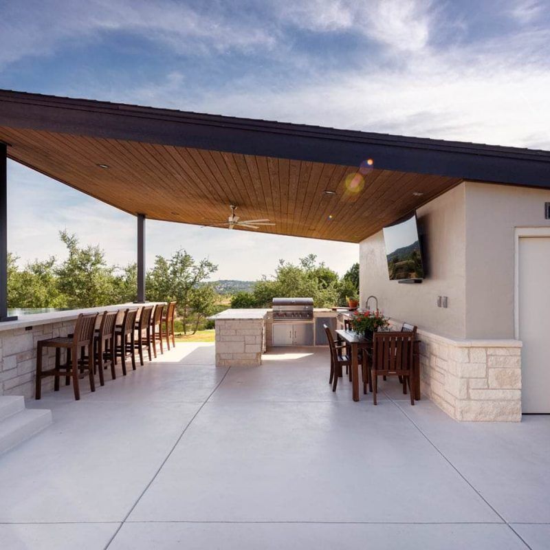 Outdoor Living Gallery - KB Custom Pools - Austin Pool Builder